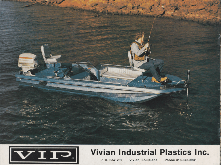 Late 1970s/1980s VIP Boat Catalogs - Bass Fishing Archives Bass Boat ...
