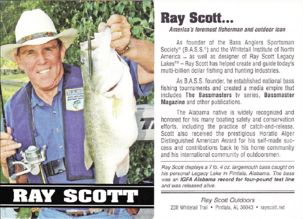 Big League Bass Trading Cards - Bass Fishing Archives Memorabilia