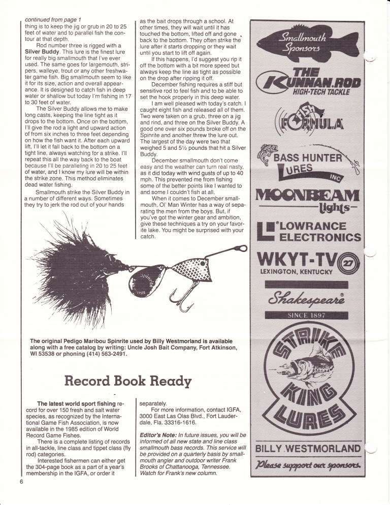 Smallmouth Magazine – Volume 1 Issue 12 - Bass Fishing Archives Old ...