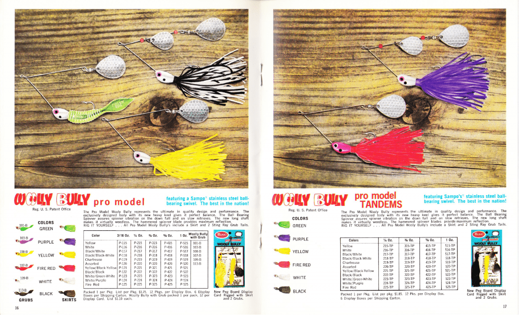 Mann’s Baits 1974 - Bass Fishing Archives Tackle History