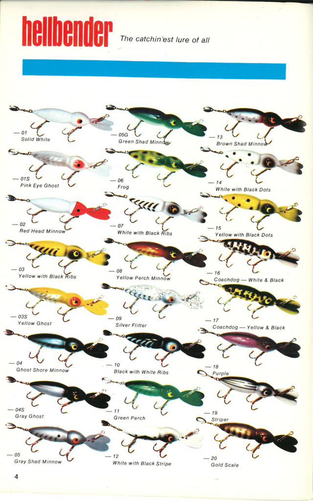 Whopper Stopper Circa 1970 - Bass Fishing Archives Bass Tackle Catalogs