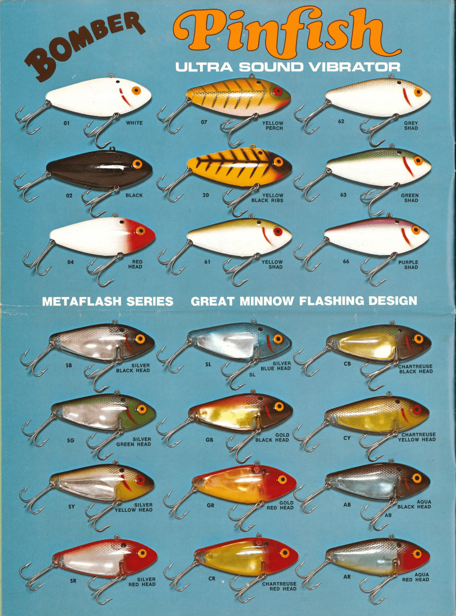 Bomber Baits 1975 Catalog - Bass Fishing Archives Bass Tackle Catalogs