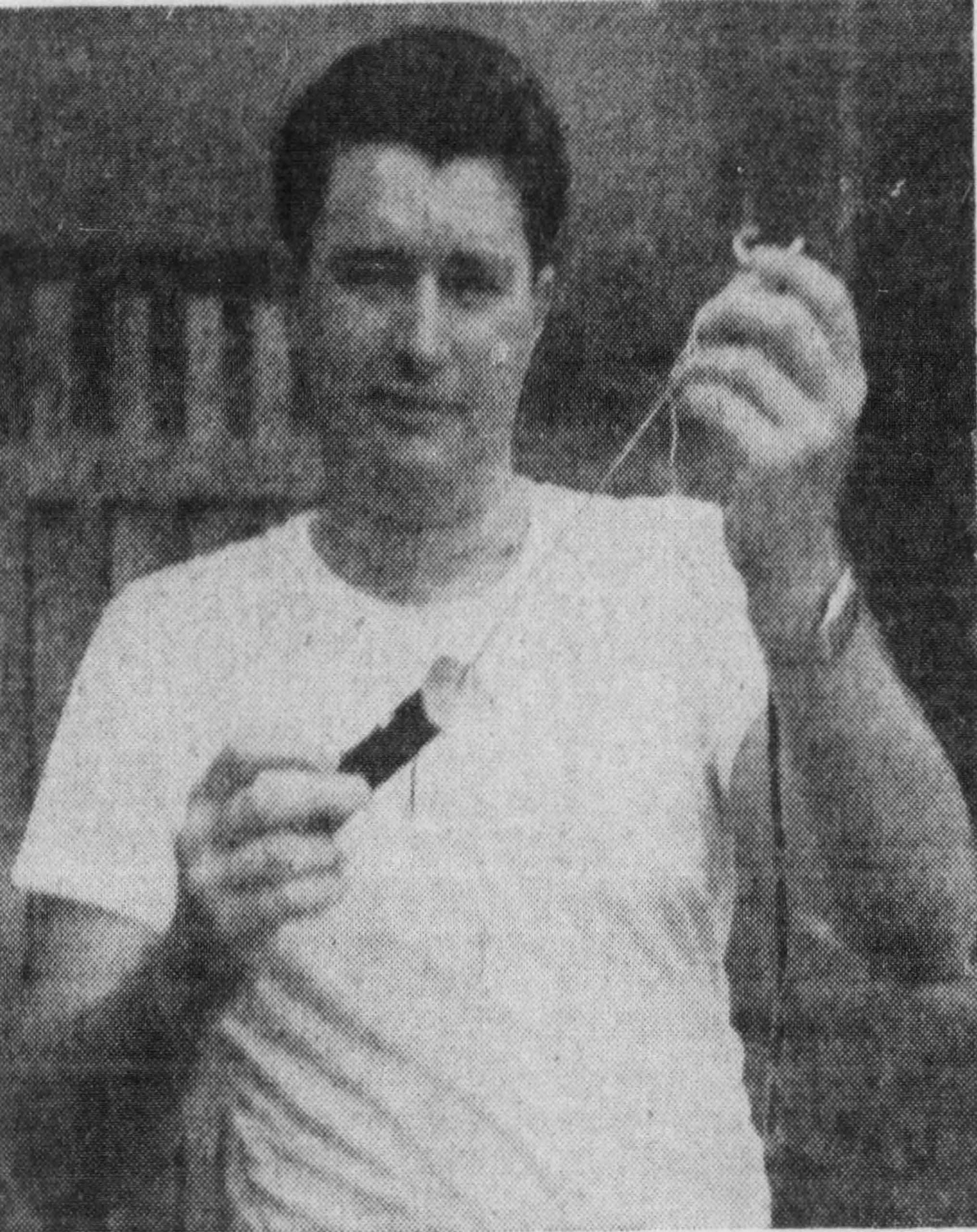 Jack Wingate 1960 - Bass Fishing Archives Historic Bass Fishing Pics