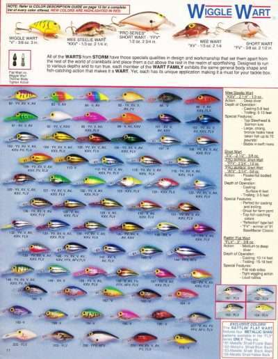 Storm Lures 1992 - Bass Fishing Archives Bass Tackle Catalogs