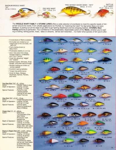 Storm Lures 1992 - Bass Fishing Archives Bass Tackle Catalogs