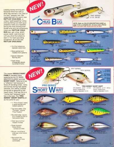 Storm Lures 1992 - Bass Fishing Archives Bass Tackle Catalogs