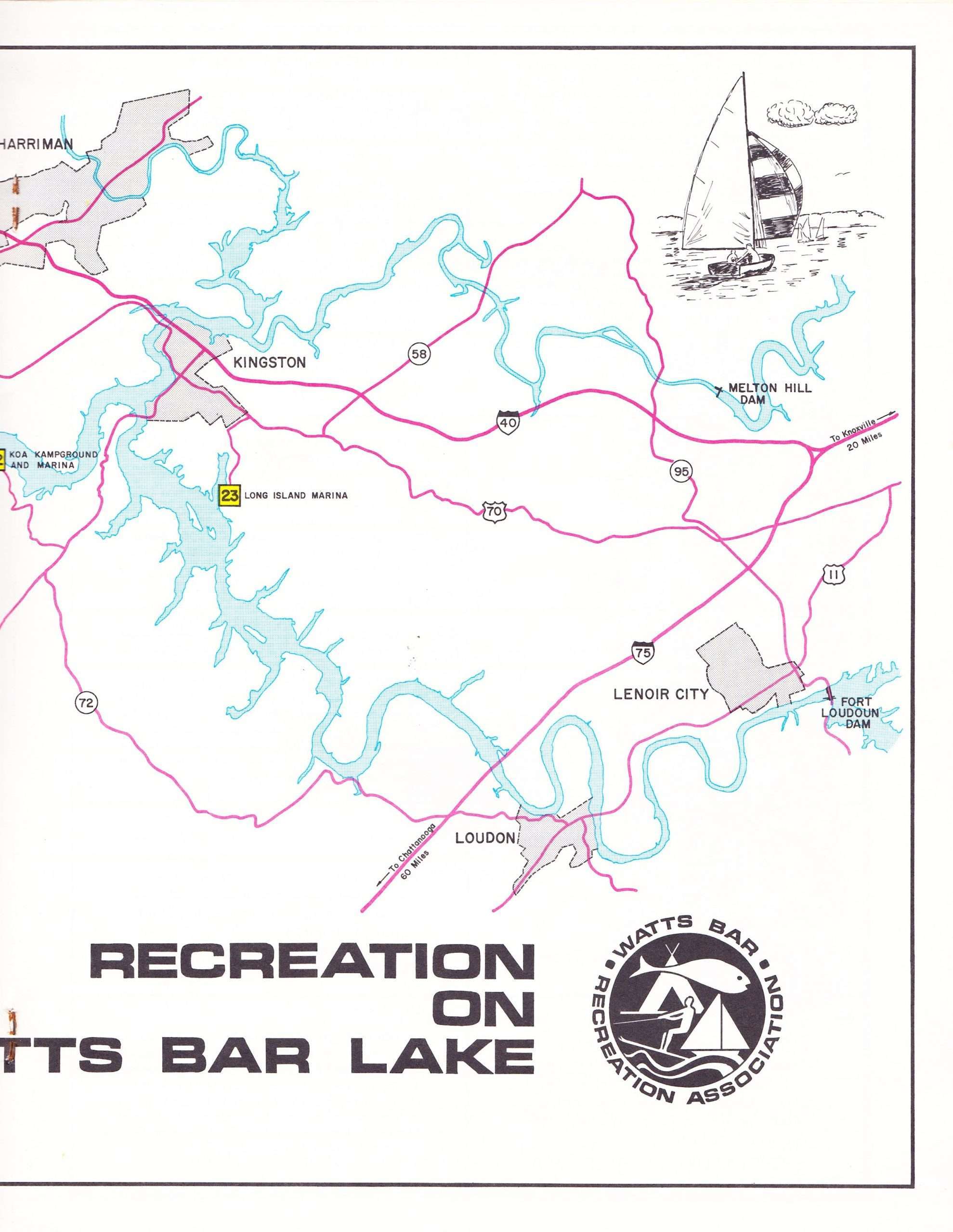1973 BASS Watts Bar Program - Bass Fishing Archives B.A.S.S.