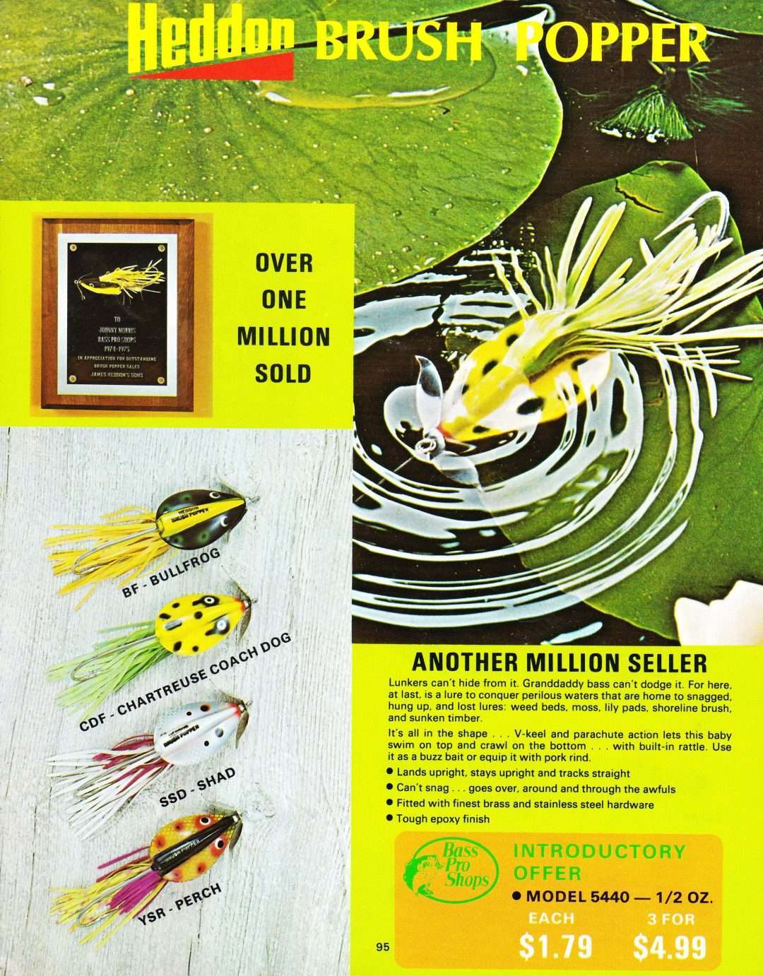 Heddon 1979 - Bass Fishing Archives Retro Ads