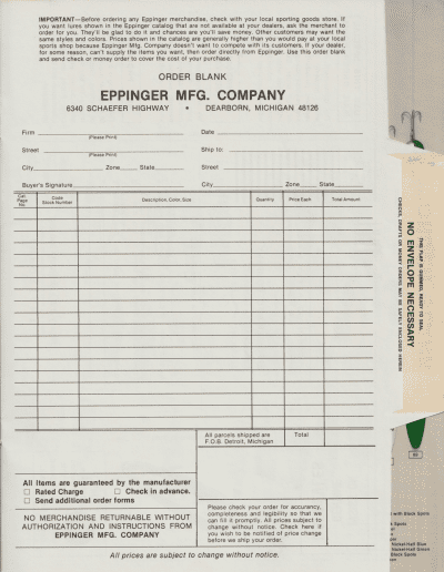 Eppinger Dardevle - Bass Fishing Archives Bass Tackle Catalogs