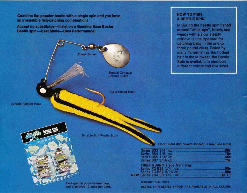 Bass Buster 1973 - Bass Fishing Archives Bass Tackle Catalogs