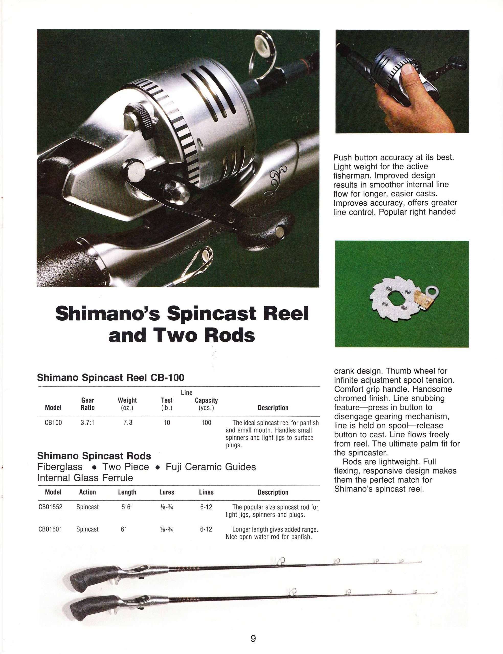 Shimano 1979-80 - Bass Fishing Archives Bass Tackle Catalogs