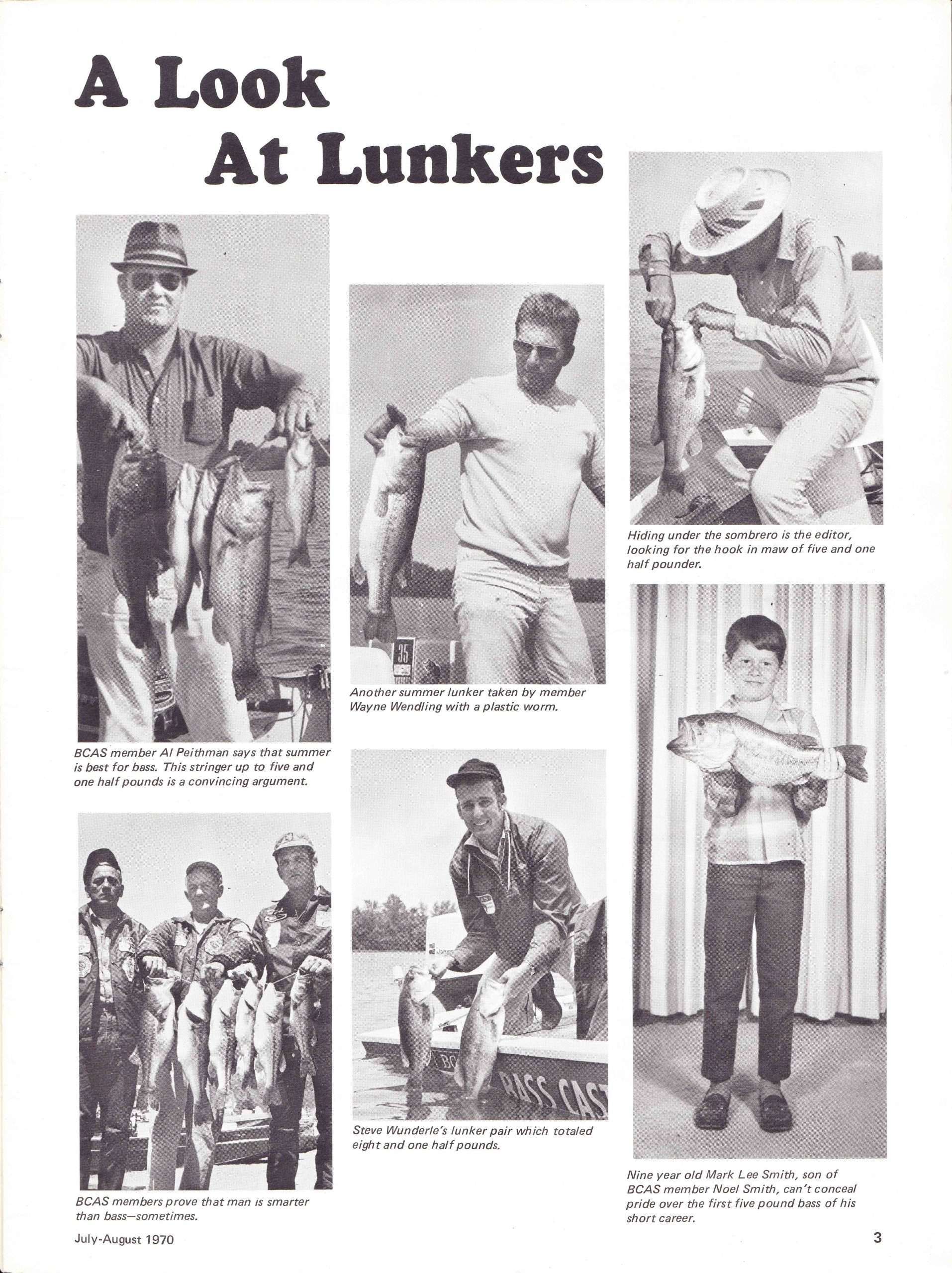 The Lunker Hole Number 2 - Bass Fishing Archives Old Bass Magazines