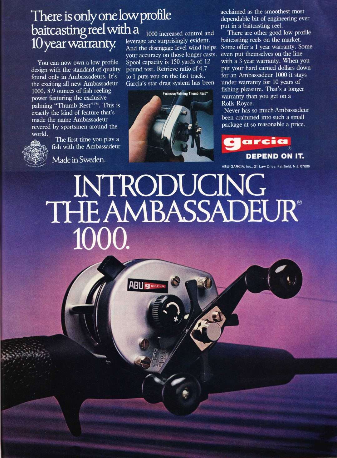 ABU-Garcia 1982 - Bass Fishing Archives Retro Ads
