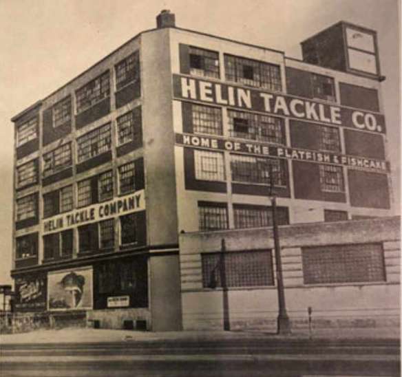 Helin Tackle Company Mural - Bass Fishing Archives Historic Bass ...