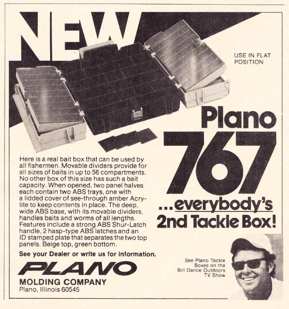 Plano 767 and 1234 - Bass Fishing Archives Retro Ads