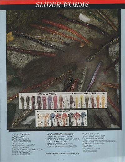 Charlie Brewer's Slider Company 25th Anniversary Catalog - Bass Fishing ...