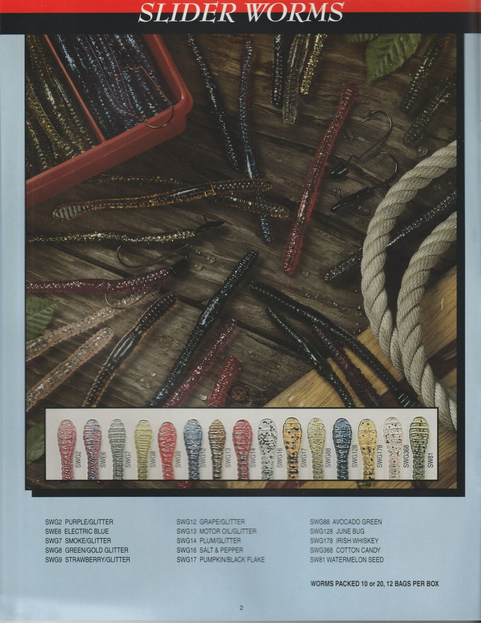 Charlie Brewer's Slider Company 25th Anniversary Catalog - Bass Fishing ...