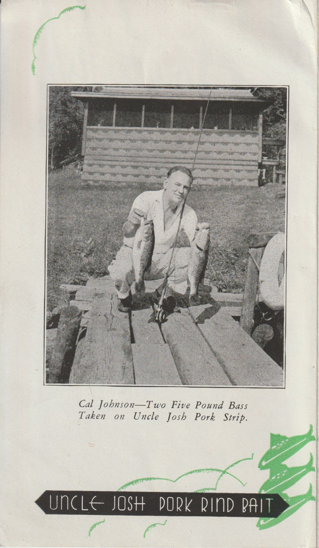 Cal Johnson Writes for Uncle Josh - Bass Fishing Archives The Writers