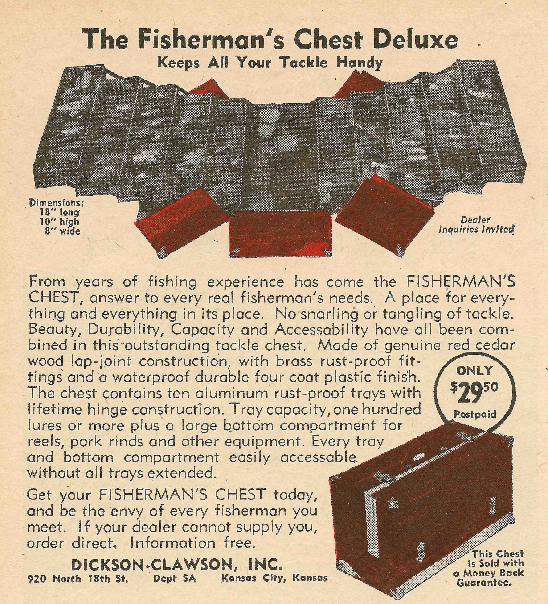 Jason Lucas' Tackle Box - Bass Fishing Archives Tackle History