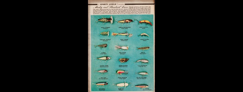 Sports Afield Baitcasting Lures 1951 - Bass Fishing Archives Tackle History