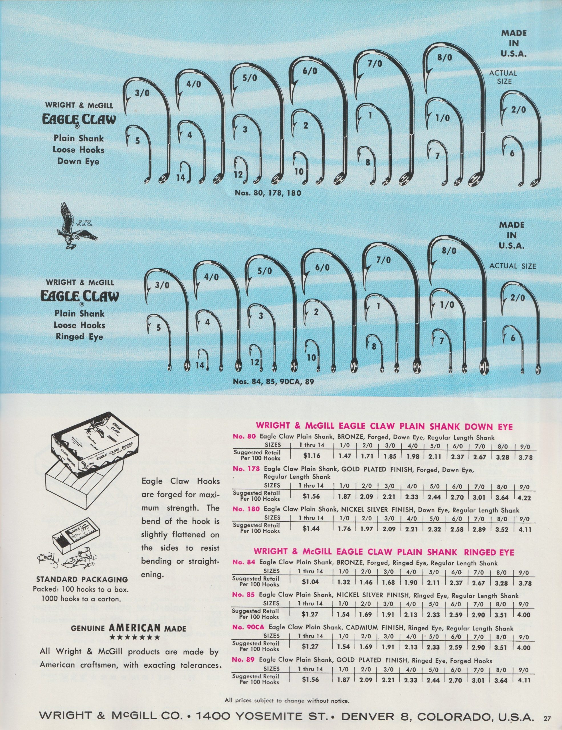 Wright & McGill Catalog 1962 - Bass Fishing Archives Bass Tackle Catalogs