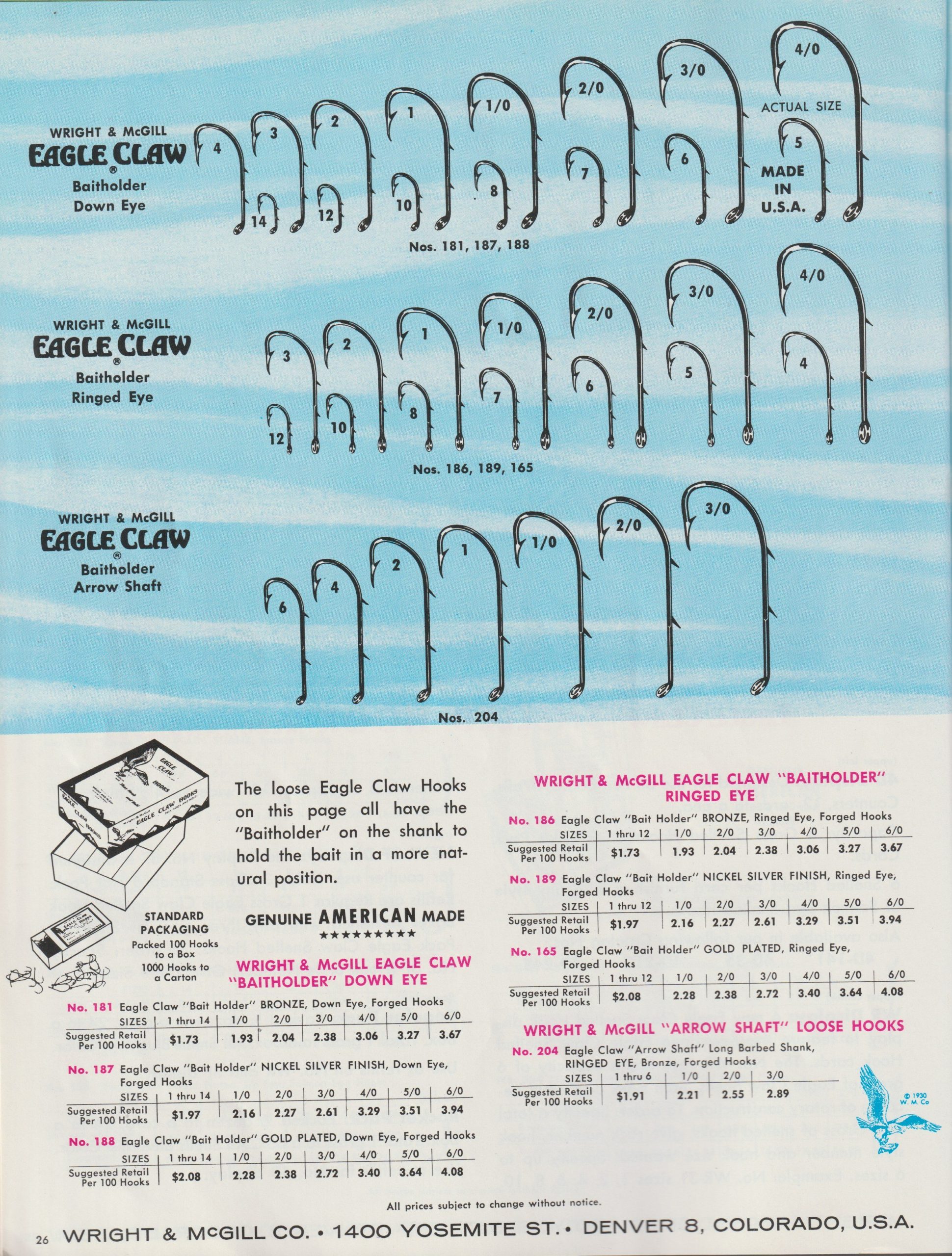 Wright & McGill Catalog 1962 - Bass Fishing Archives Bass Tackle Catalogs