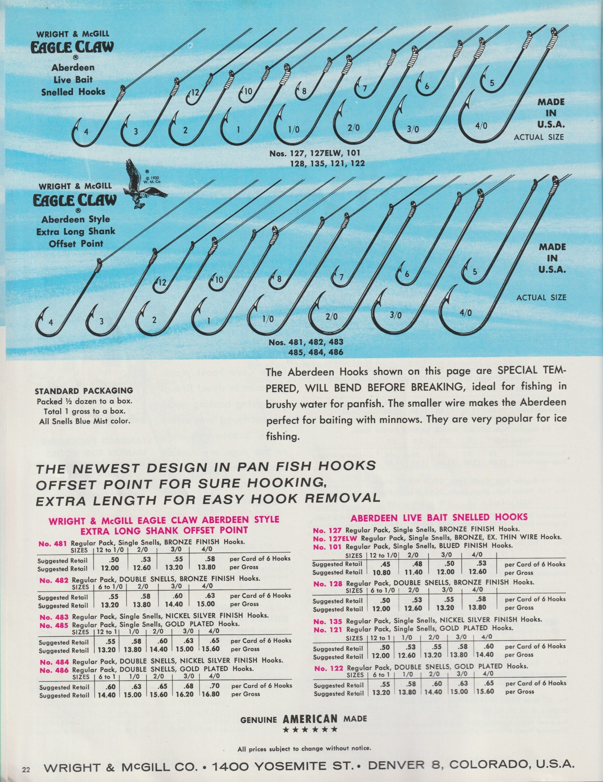Wright & McGill Catalog 1962 - Bass Fishing Archives Bass Tackle Catalogs