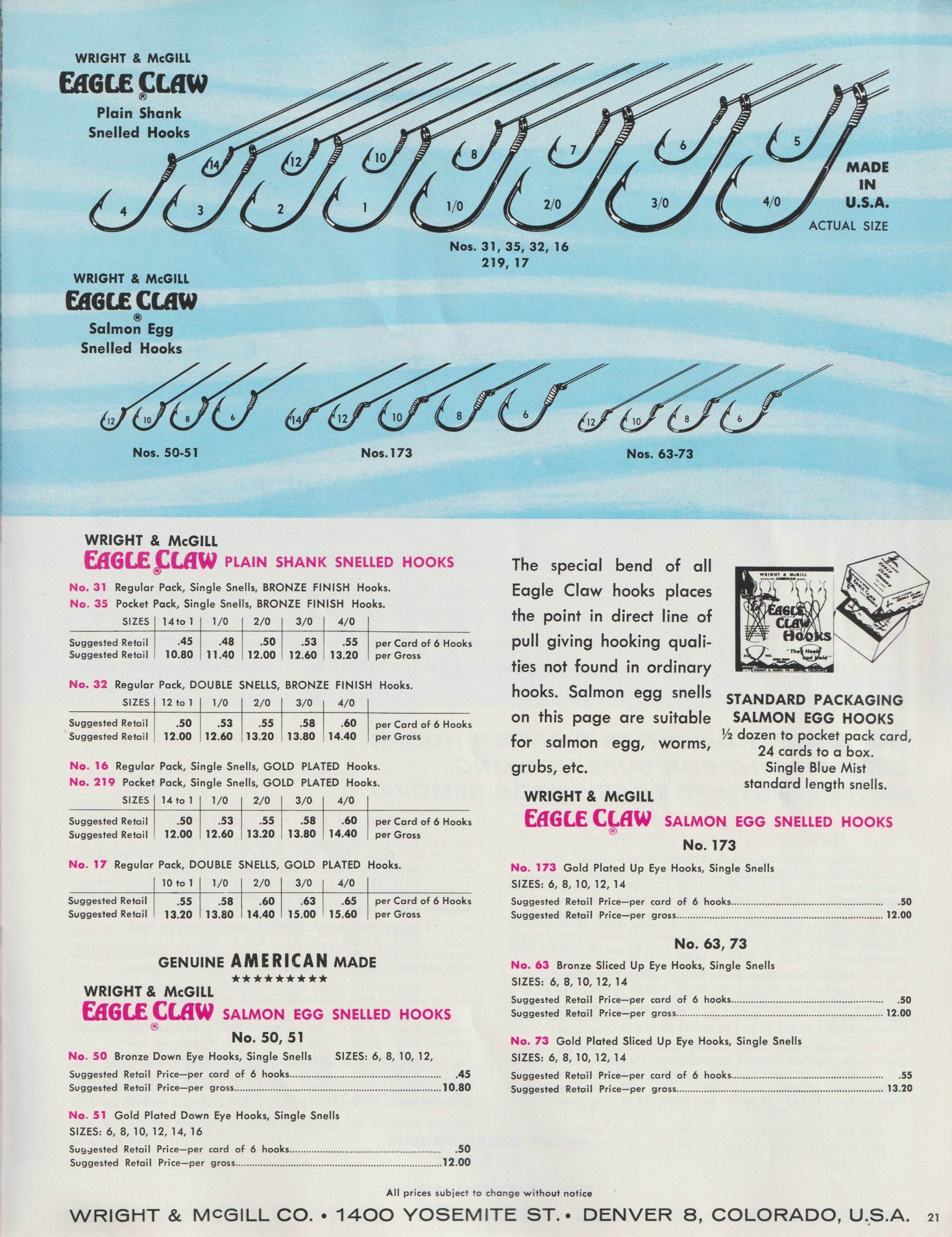 Wright & McGill Catalog 1962 - Bass Fishing Archives Bass Tackle Catalogs