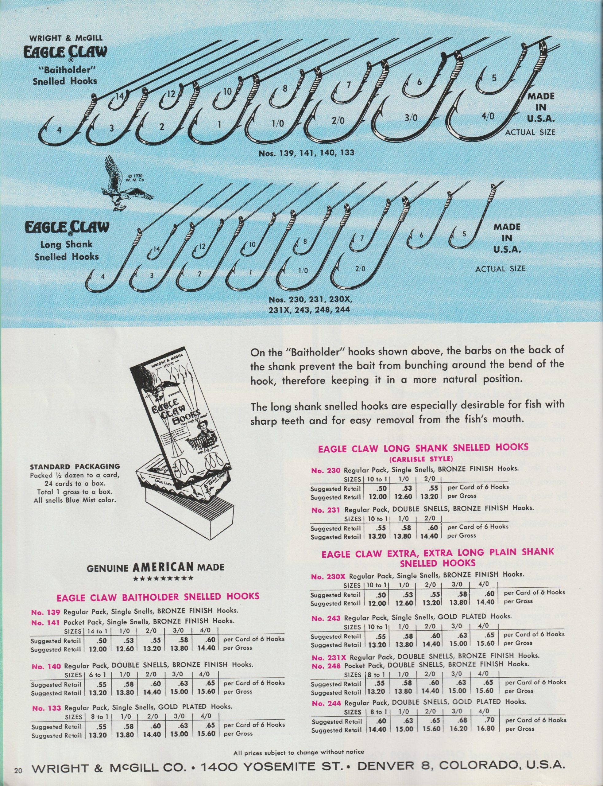 Wright & McGill Catalog 1962 - Bass Fishing Archives Bass Tackle Catalogs