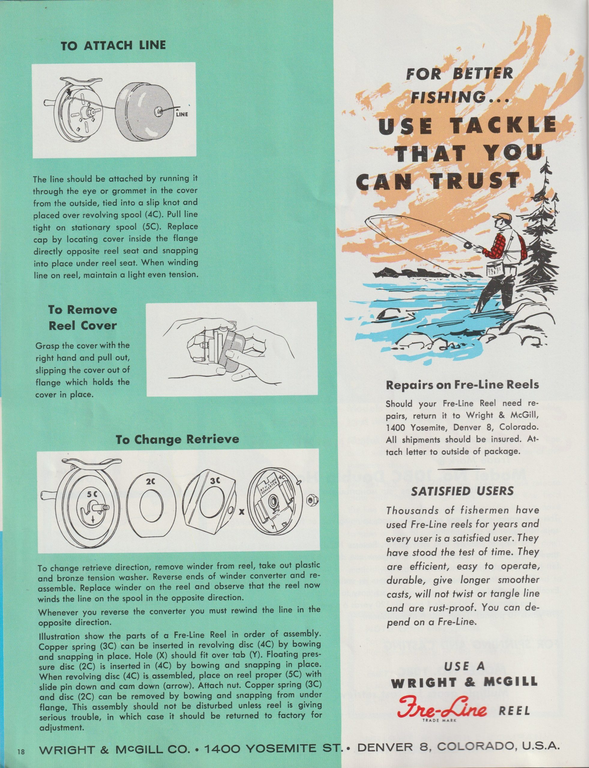 Wright & McGill Catalog 1962 - Bass Fishing Archives Bass Tackle Catalogs