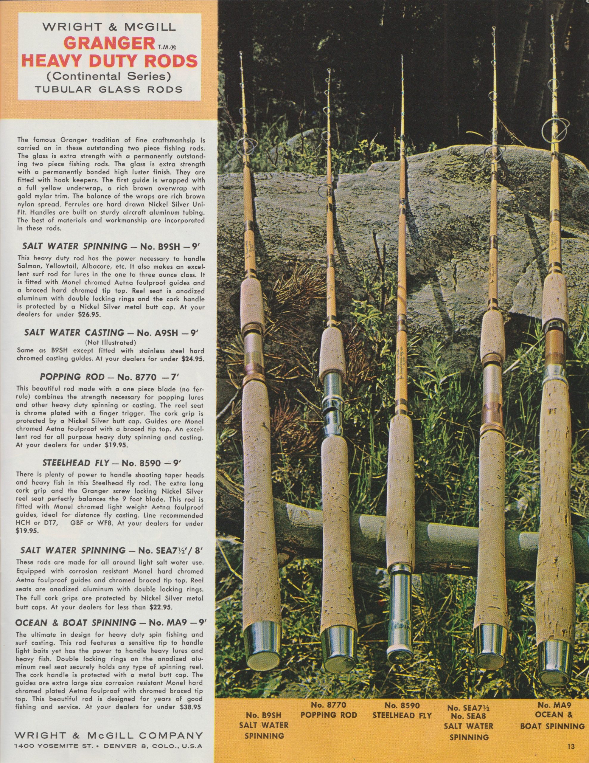 Wright & McGill Catalog 1962 - Bass Fishing Archives Bass Tackle Catalogs