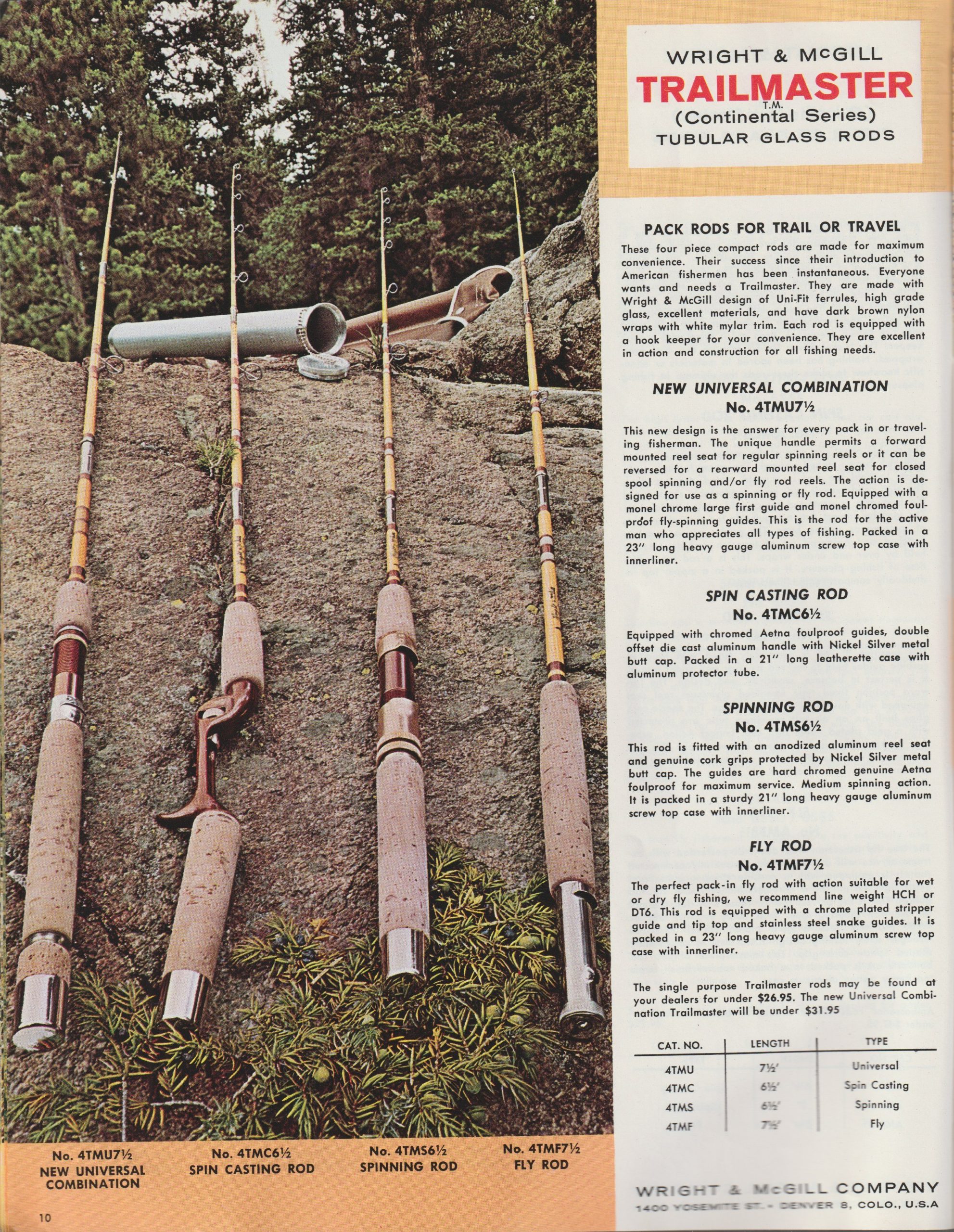Wright & McGill Catalog 1962 - Bass Fishing Archives Bass Tackle Catalogs