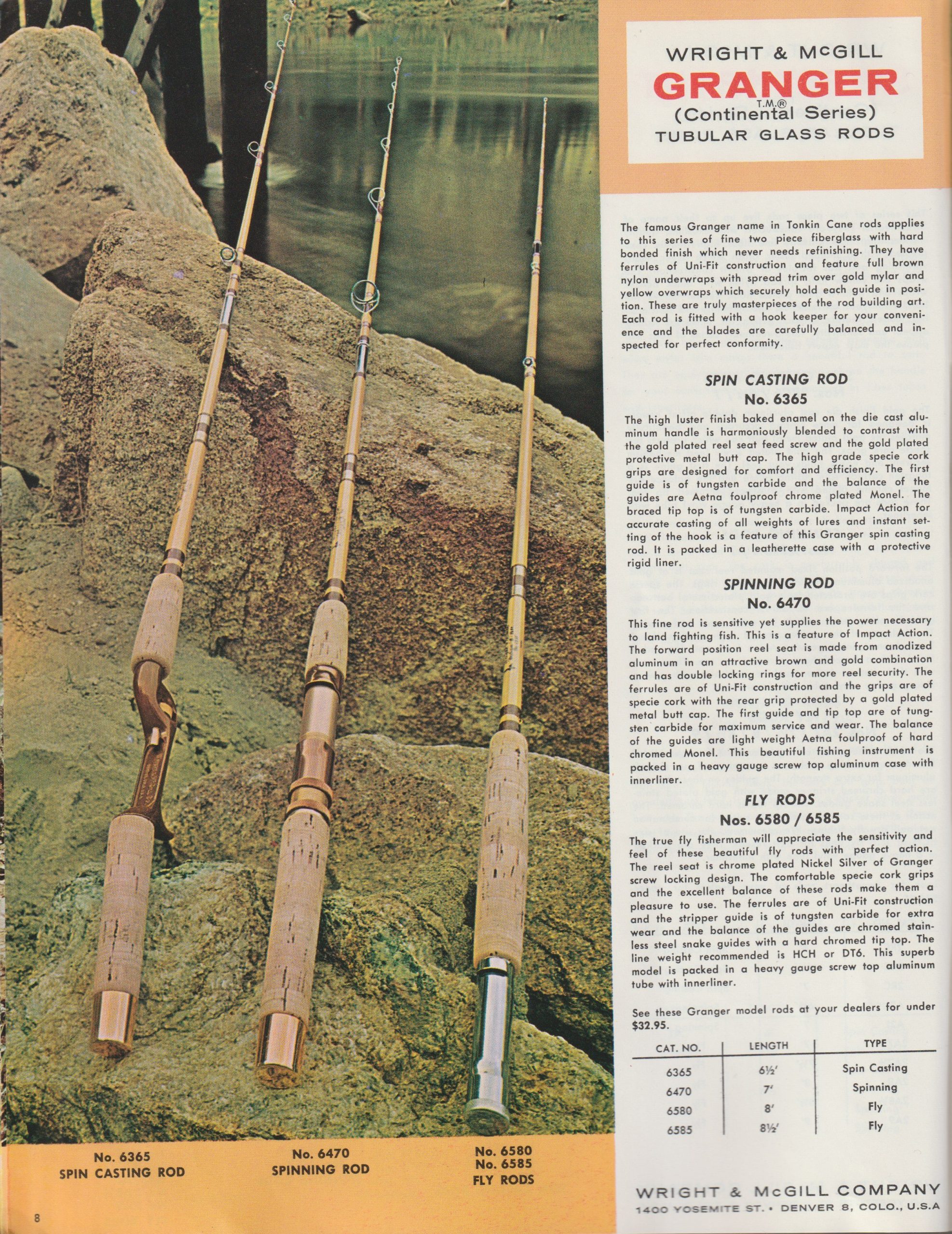 Wright & McGill Catalog 1962 - Bass Fishing Archives Bass Tackle Catalogs