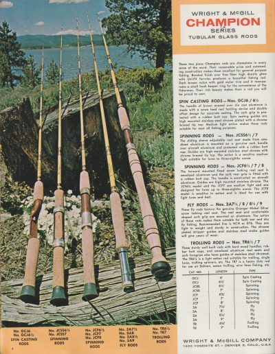 Wright & McGill Catalog 1962 - Bass Fishing Archives Bass Tackle Catalogs