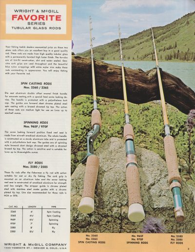 Wright & McGill Catalog 1962 - Bass Fishing Archives Bass Tackle Catalogs