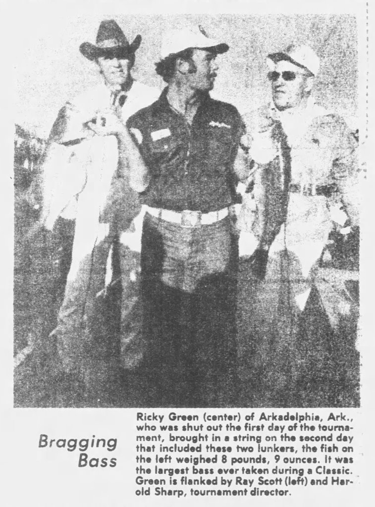 BASS Masters Classic 1976 - Bass Fishing Archives B.A.S.S.