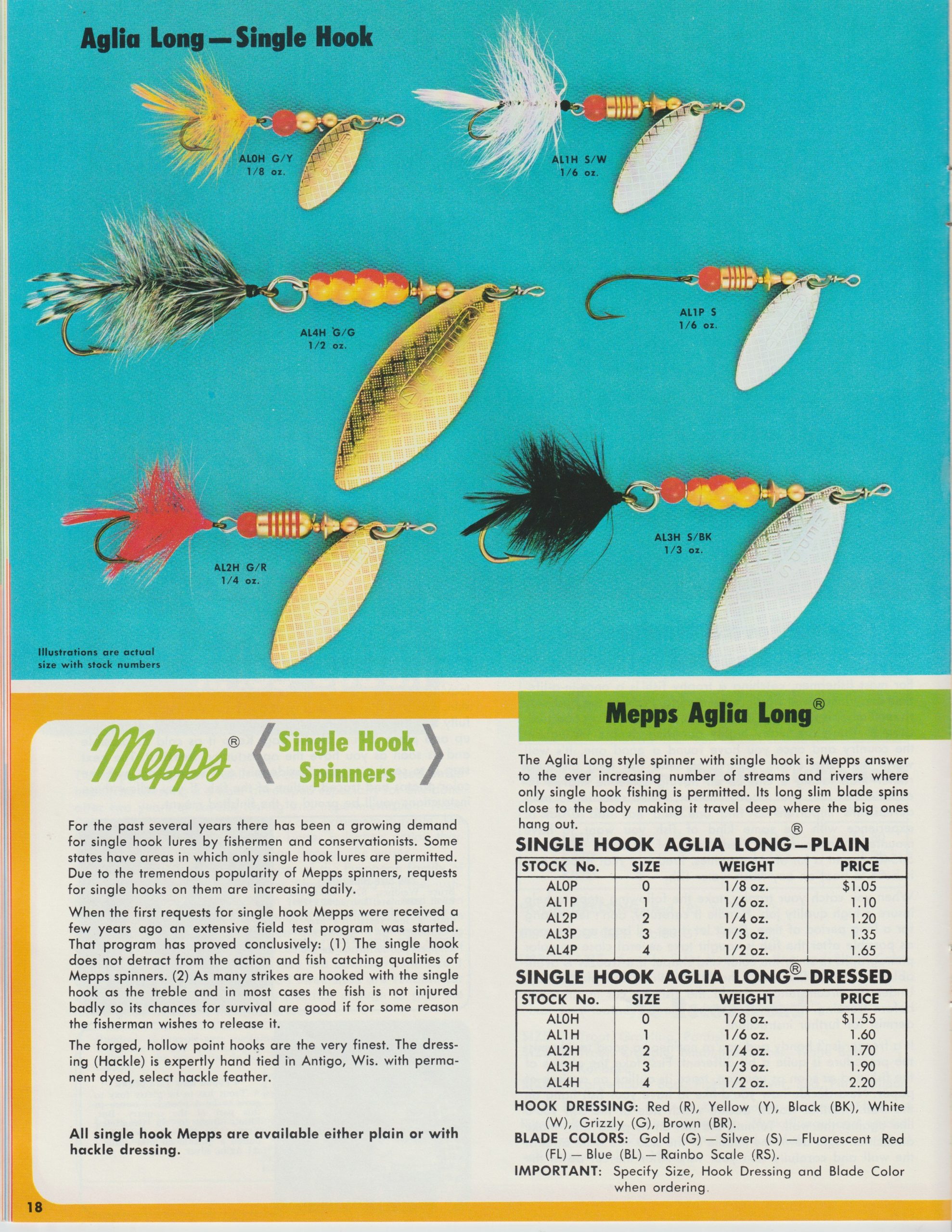 Mepps 50 Years Ago and Today - Bass Fishing Archives Bass Tackle Catalogs