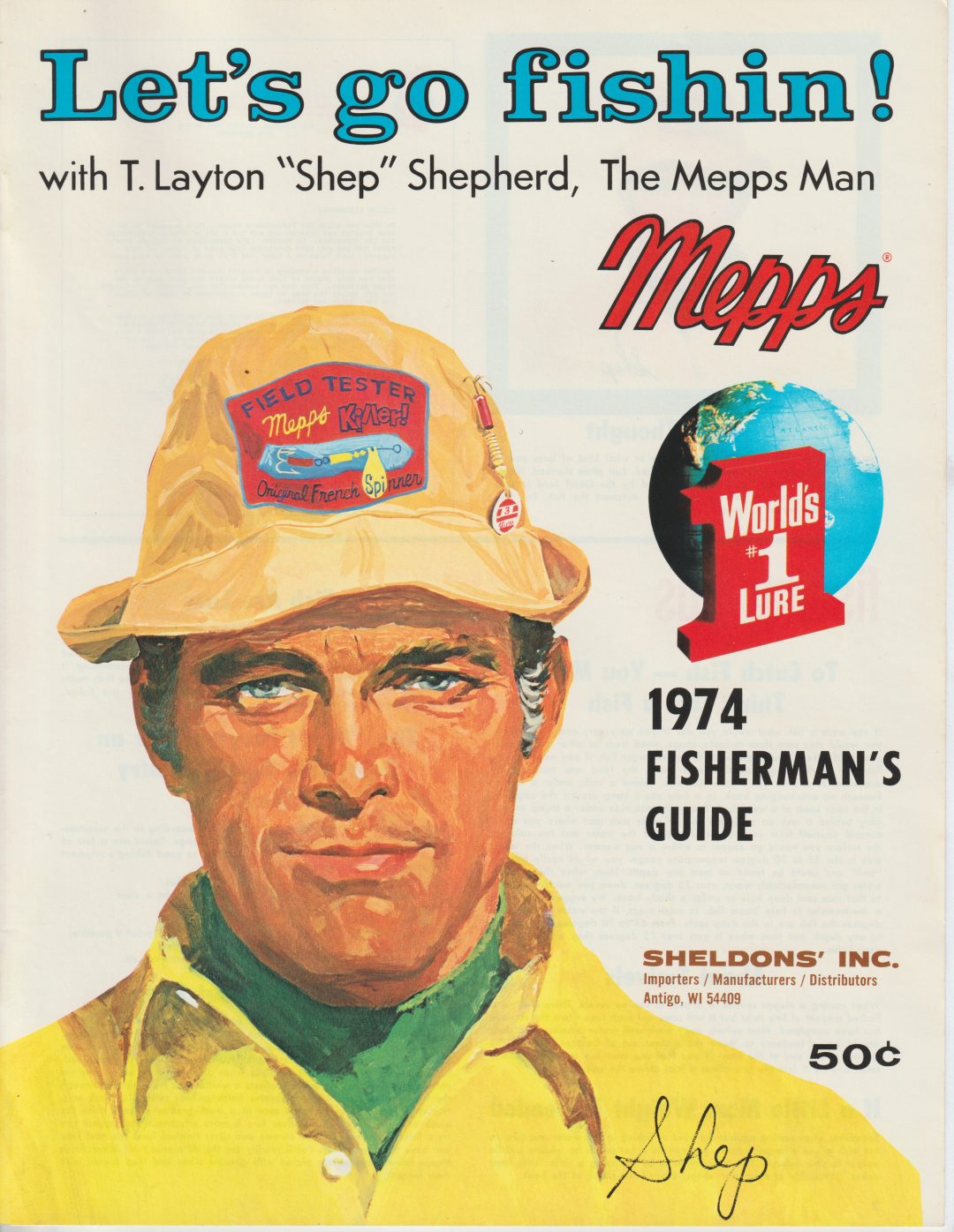 Mepps 50 Years Ago and Today - Bass Fishing Archives Bass Tackle Catalogs