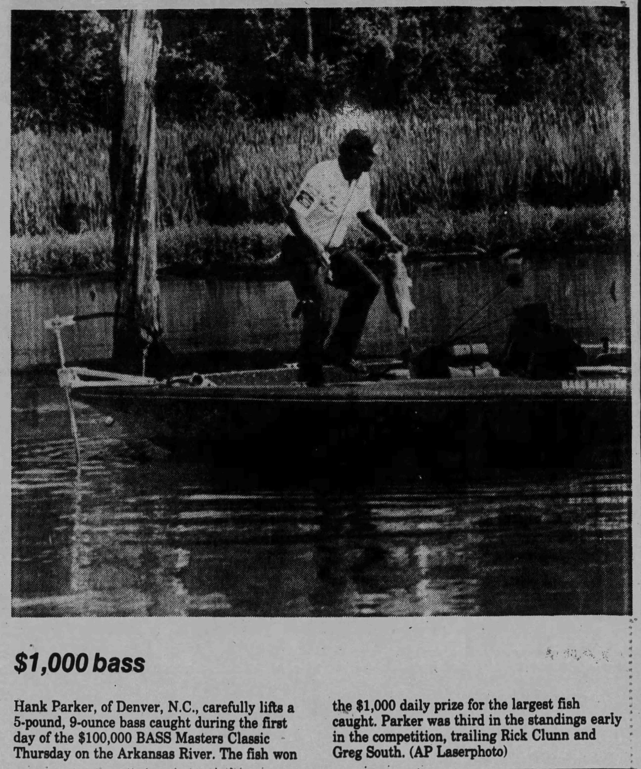 BASS Masters Classic 1984 - Bass Fishing Archives B.A.S.S.