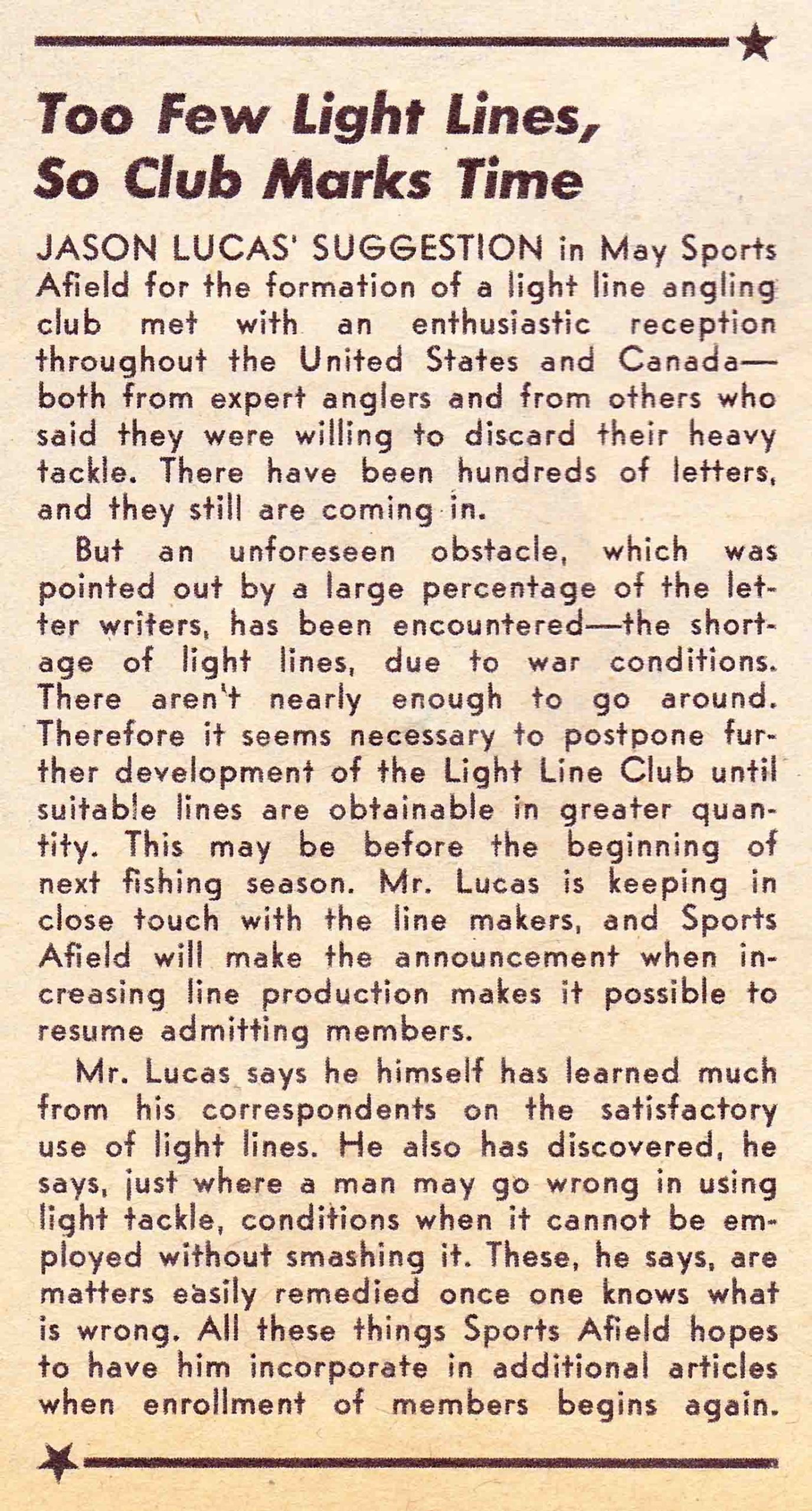 Lucas The Series 3 - Bass Fishing Archives Short Strikes