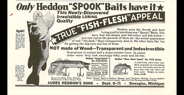 What’s a Spook - Bass Fishing Archives Retro Ads