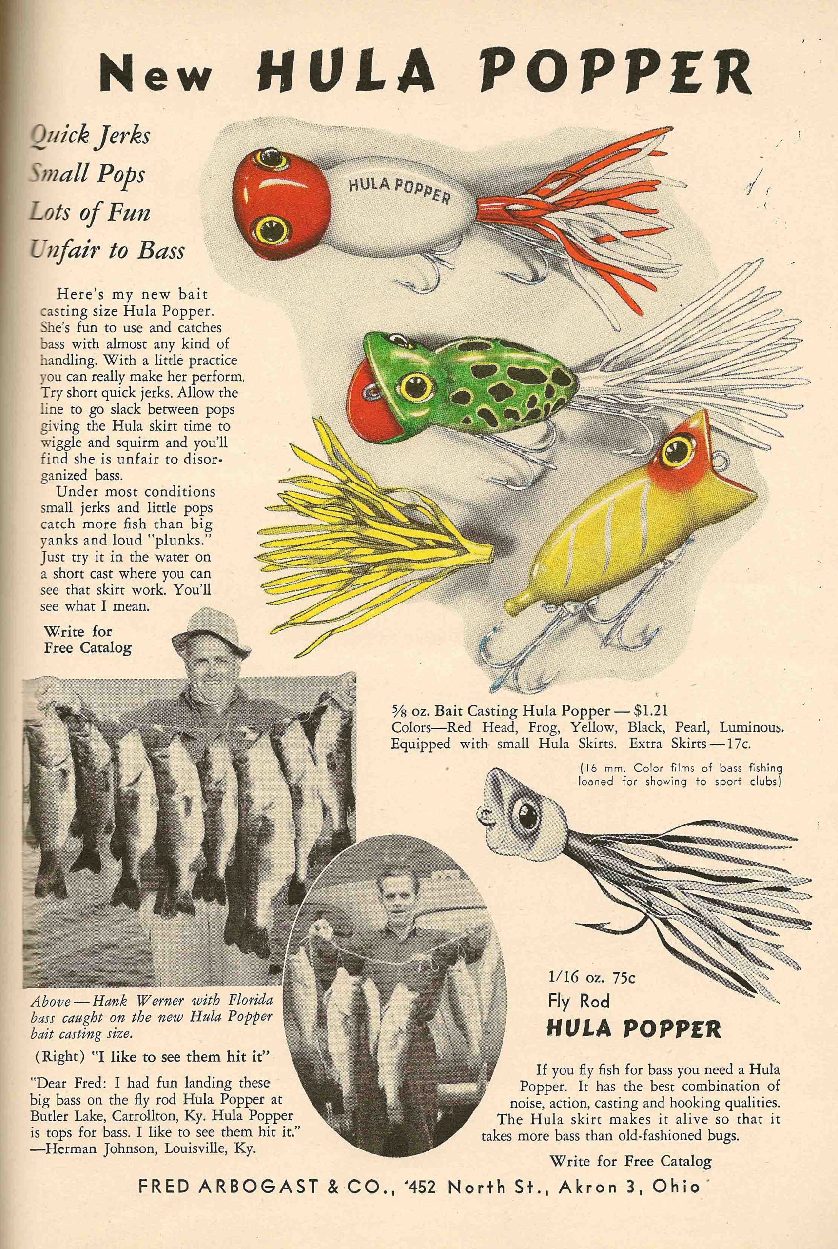 The Ubiquitous Hula Popper - Bass Fishing Archives Sunday Sonnett