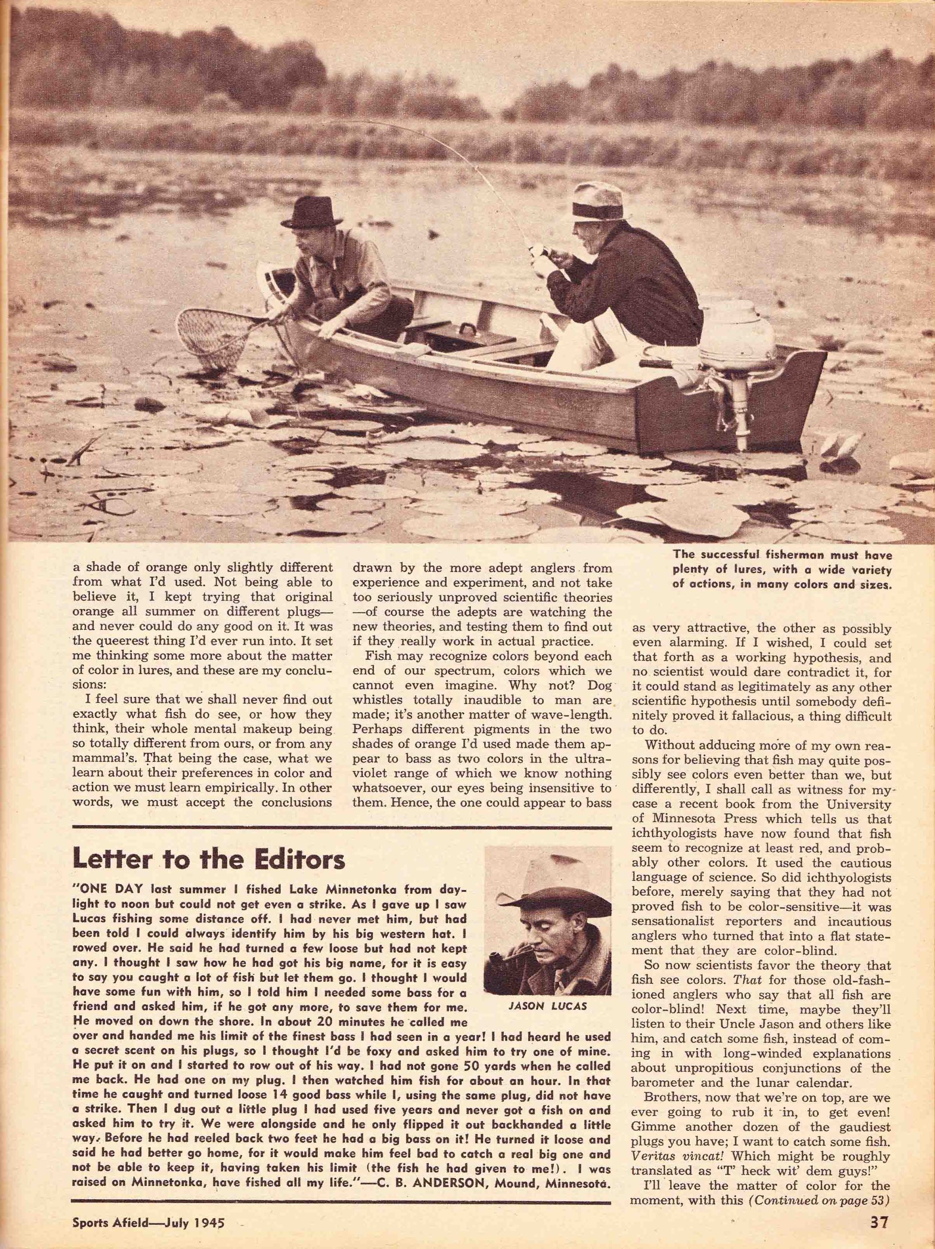 Lucas The Series 5 - Bass Fishing Archives Short Strikes