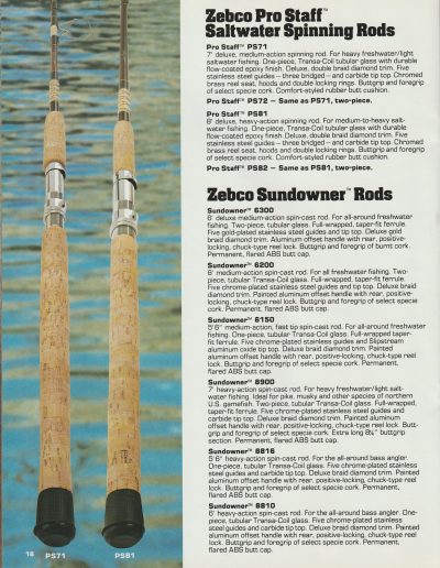 Zebco 1977 Catalog - Bass Fishing Archives Bass Tackle Catalogs