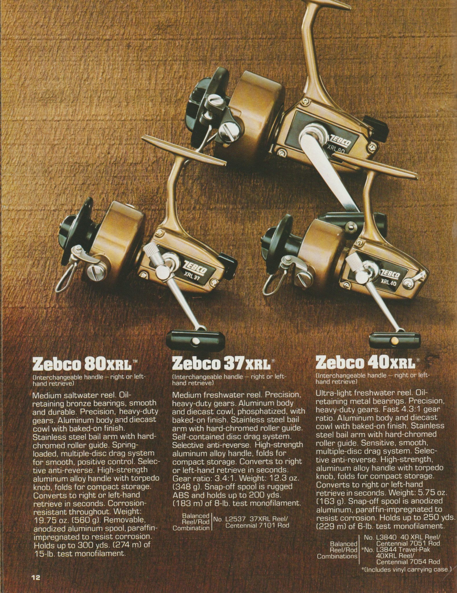 Zebco 1977 Catalog - Bass Fishing Archives Bass Tackle Catalogs