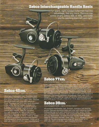 Zebco 1977 Catalog - Bass Fishing Archives Bass Tackle Catalogs