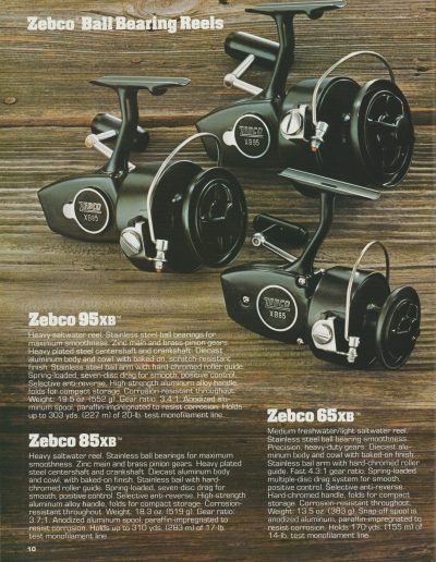 Zebco 1977 Catalog - Bass Fishing Archives Bass Tackle Catalogs