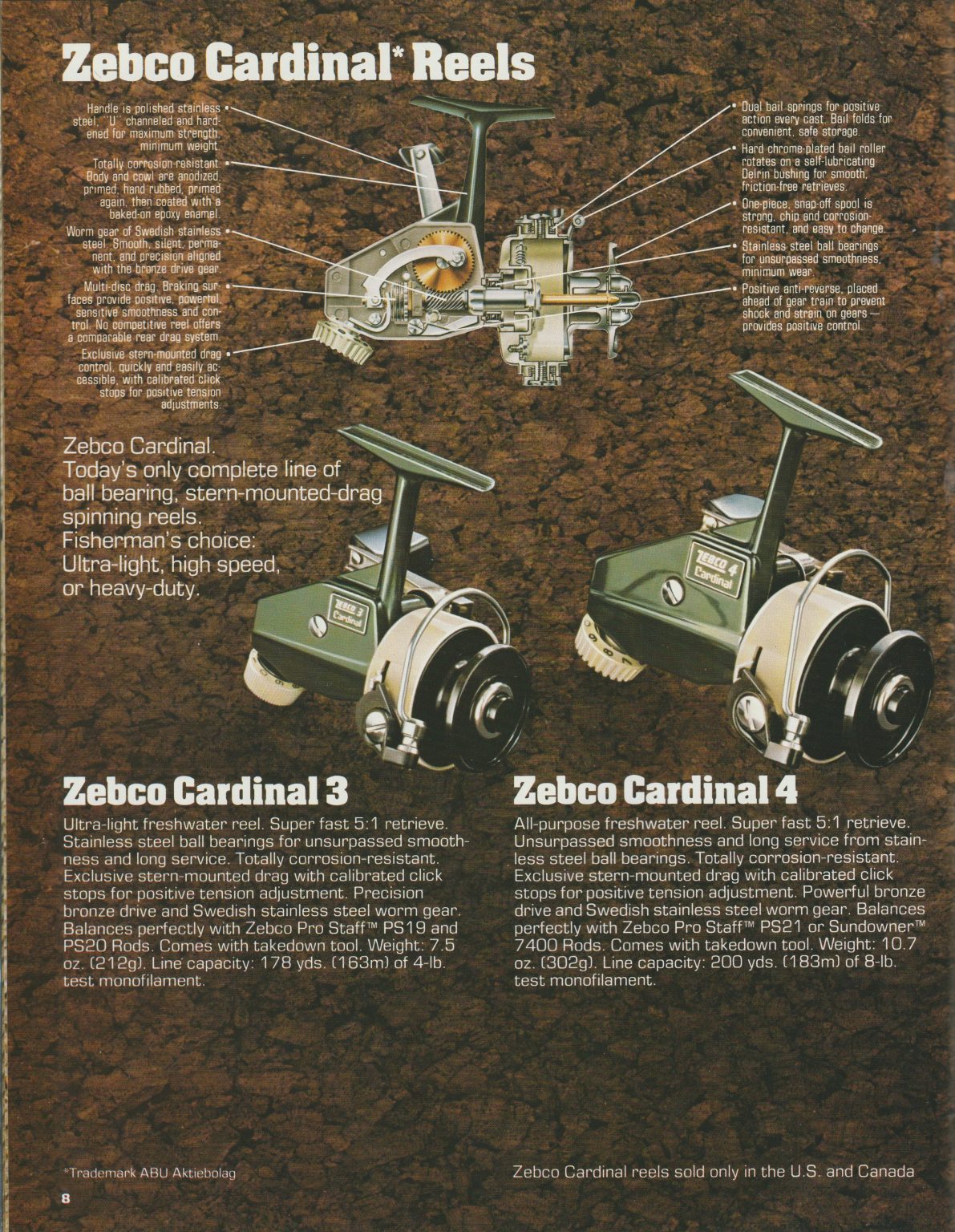 Zebco 1977 Catalog - Bass Fishing Archives Bass Tackle Catalogs