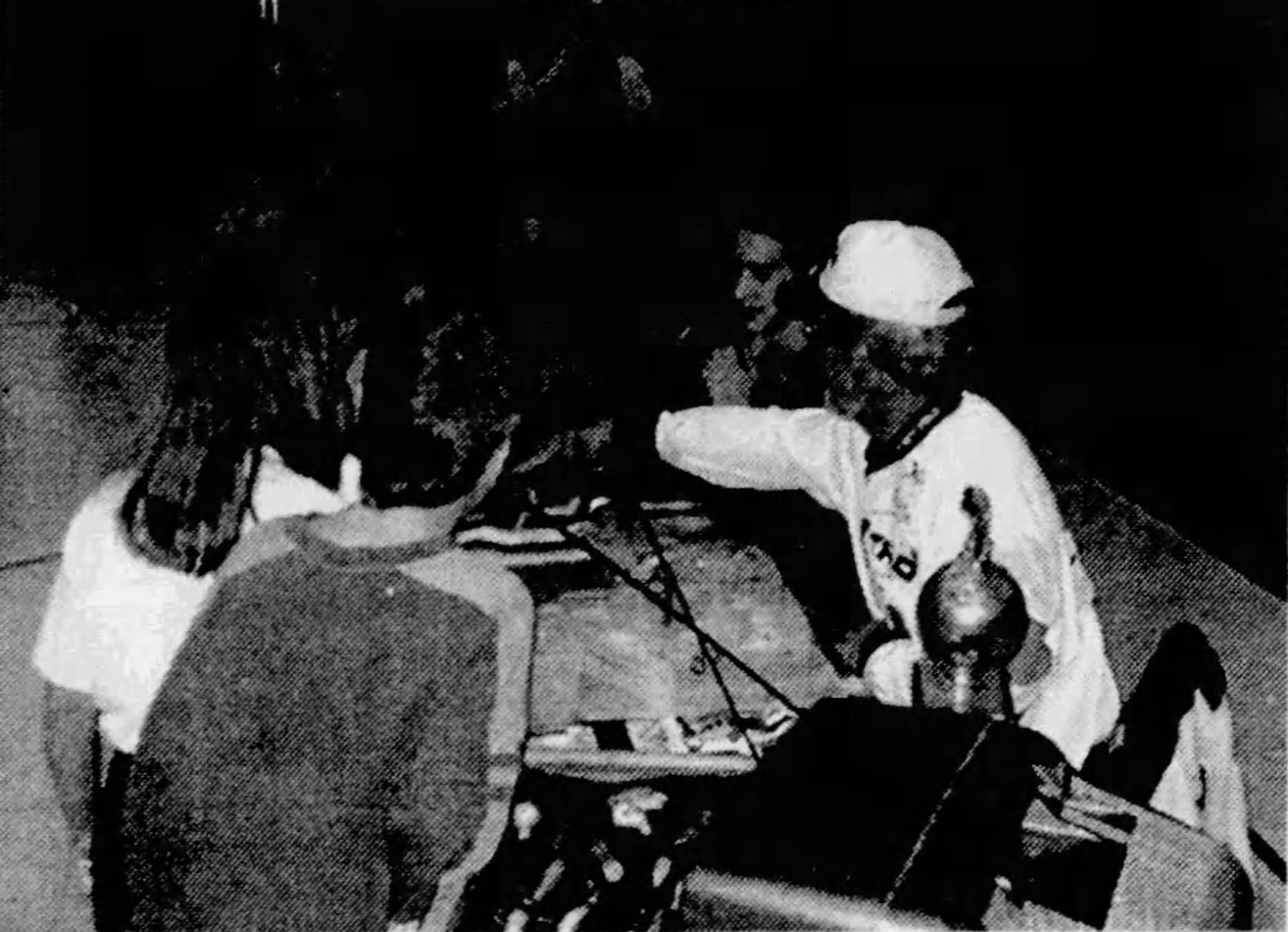 Clunn At Career Day - Bass Fishing Archives Historic Bass Fishing Pics