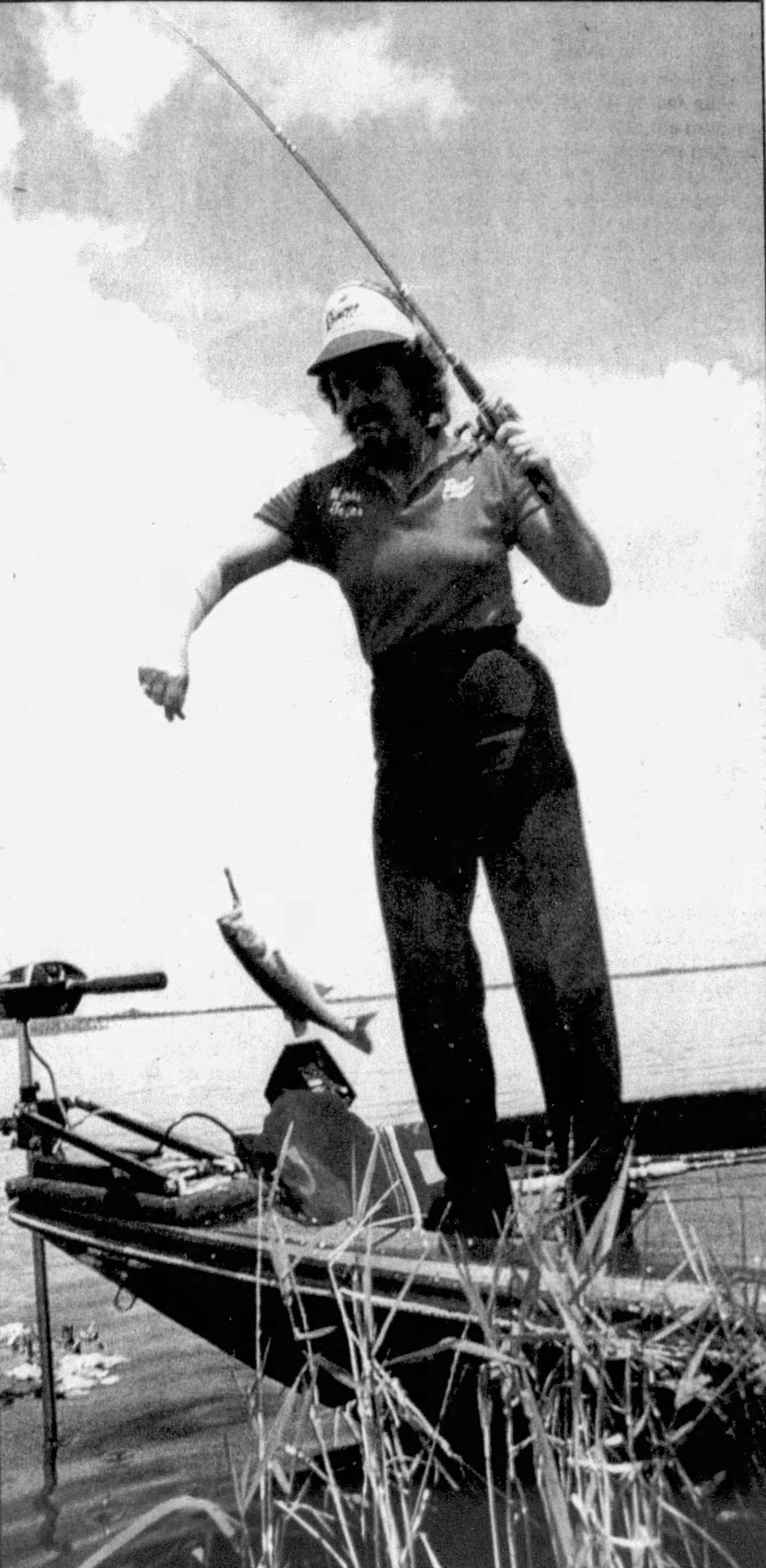 Wanda the Tester - Bass Fishing Archives Historic Bass Fishing Pics